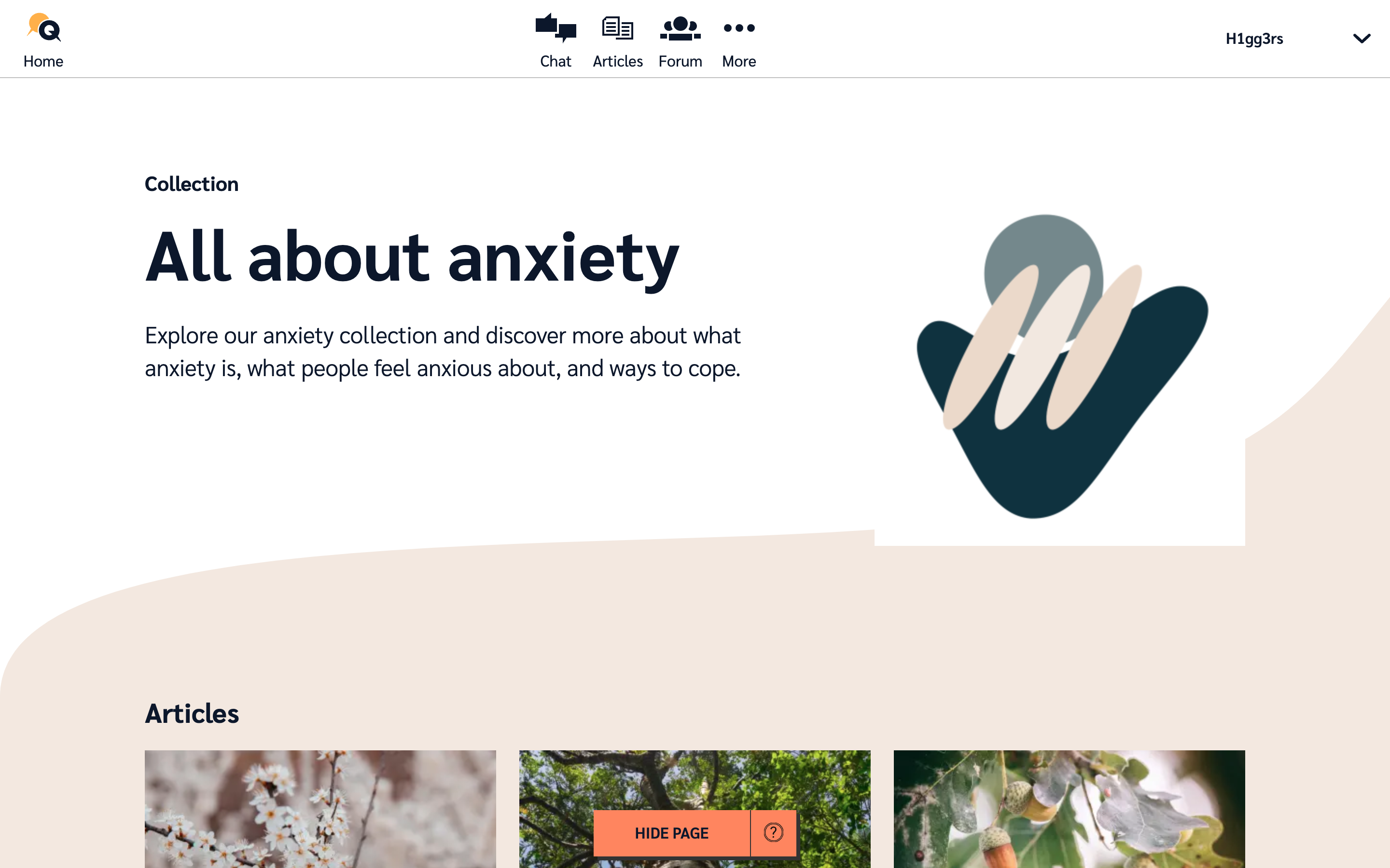 Free, safe, anonymous mental health support - Explore Qwell
